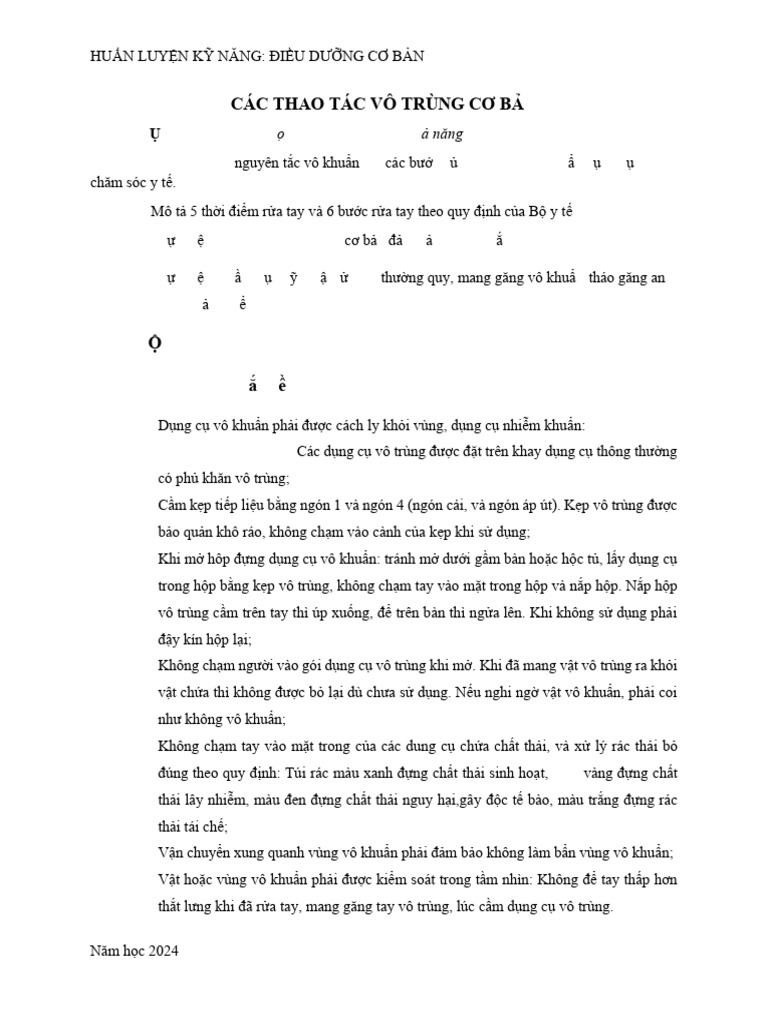 Bảng Kiểm HLKN DDCB | PDF