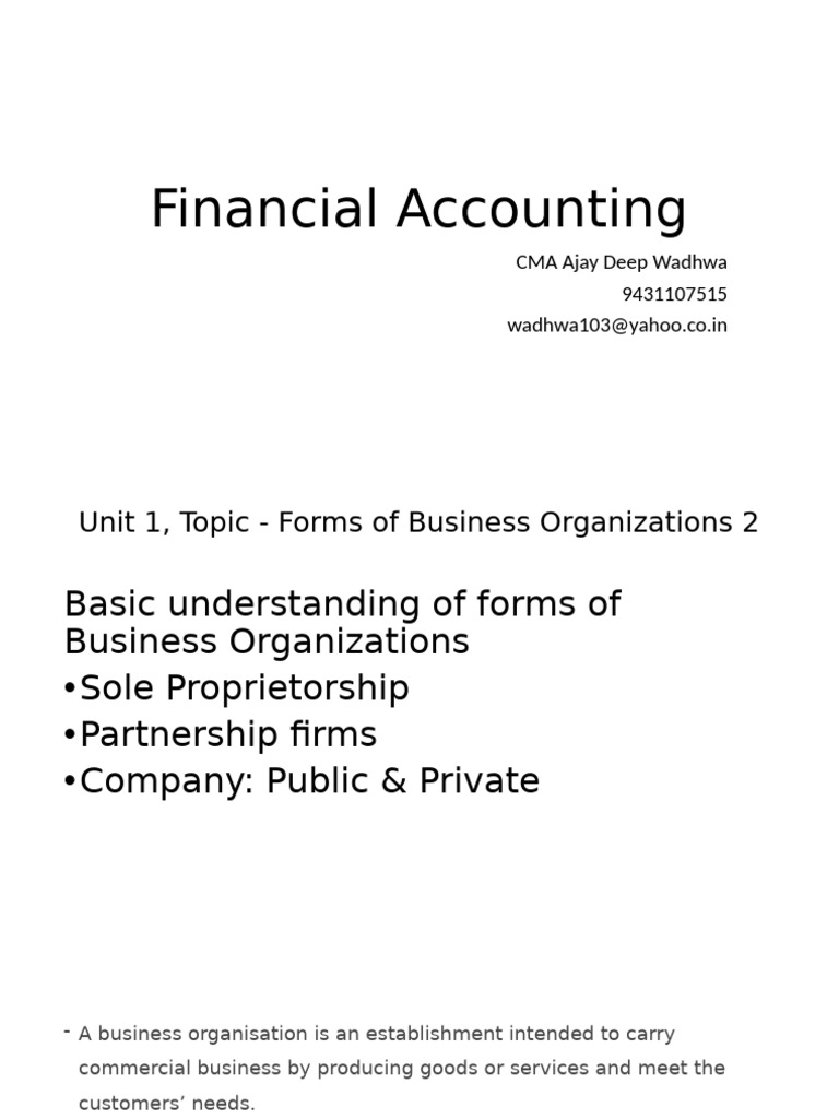 Fin Accounting | PDF | Debits And Credits | Bookkeeping
