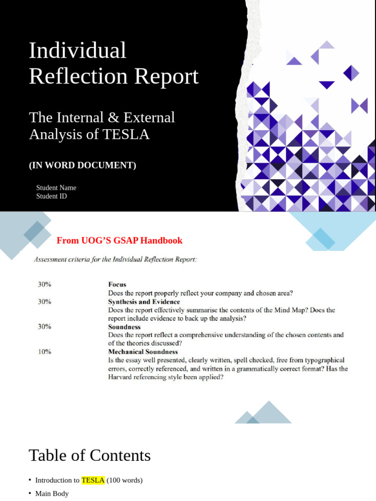 TESLA: Strategic Analysis and Innovation Insights | PDF | Electric ...