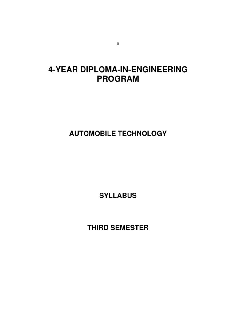 Automobile Technology | PDF | Electronic Circuits | Derivative