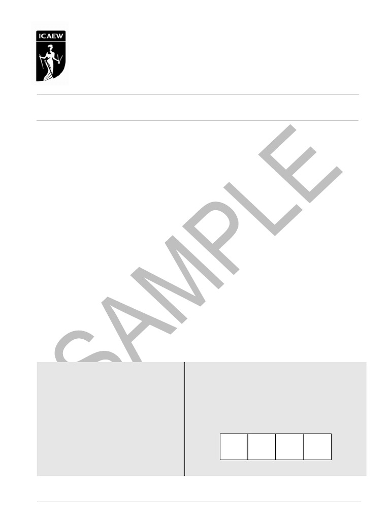 BPT - Sample Paper 1 - Questions | PDF | Taxes | Expense