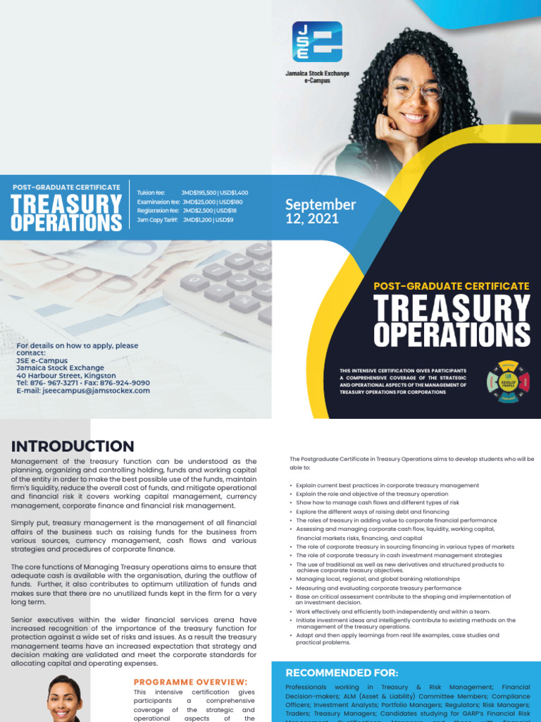 Treasury Management Certification | PDF | Derivative (Finance ...