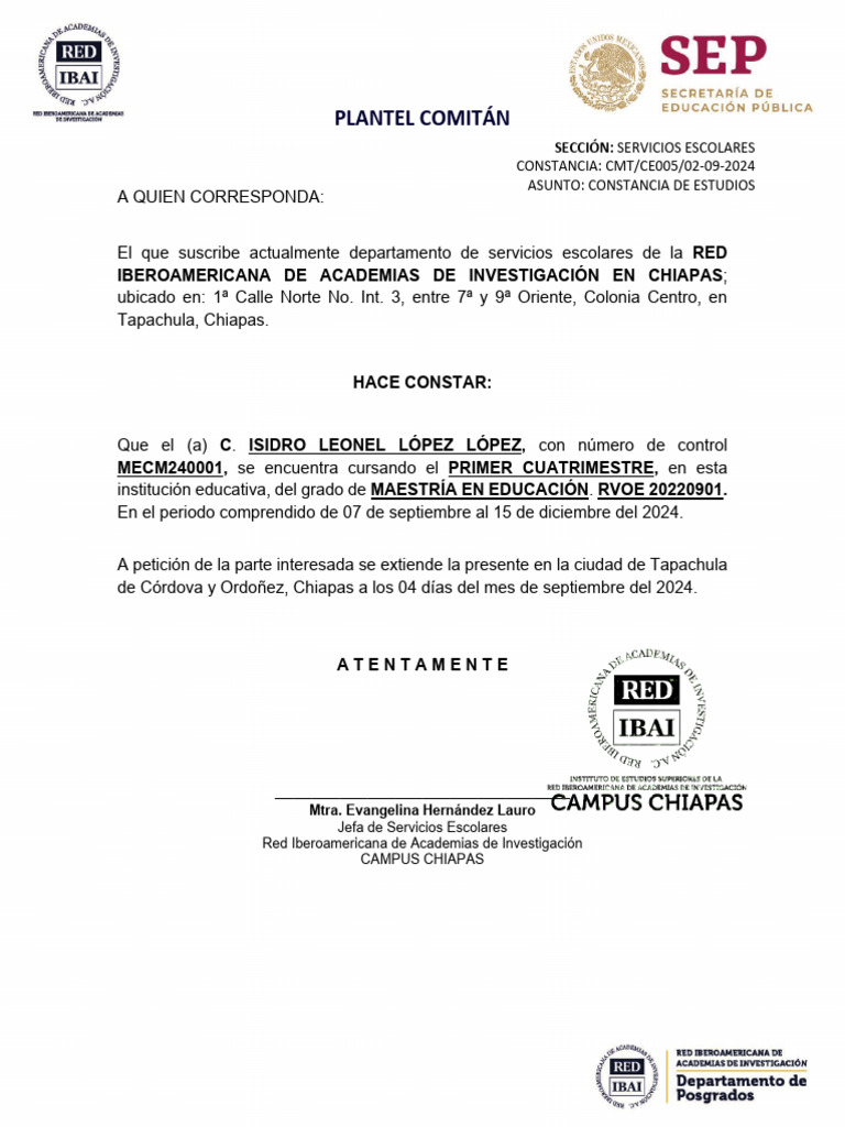 18eb074608 - Lopez Lopez Isidro Leonel - C | PDF
