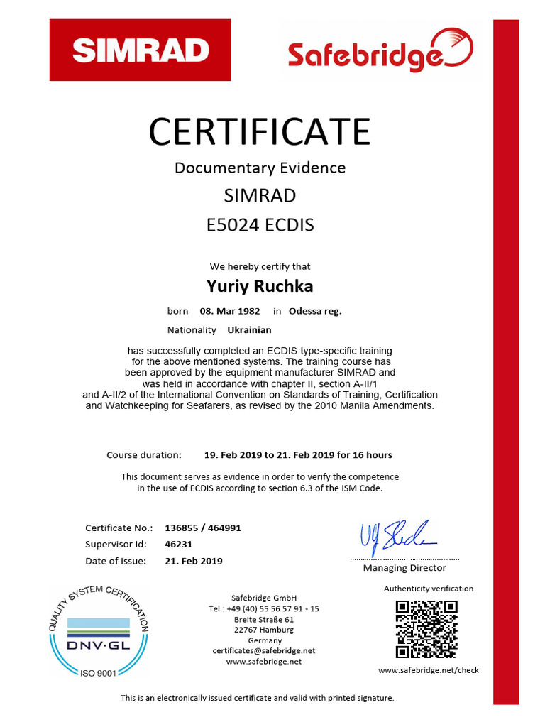 SIMRAD | PDF