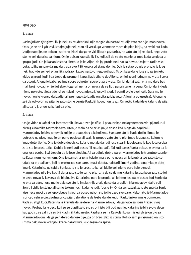 Zlocin I Kazna | PDF