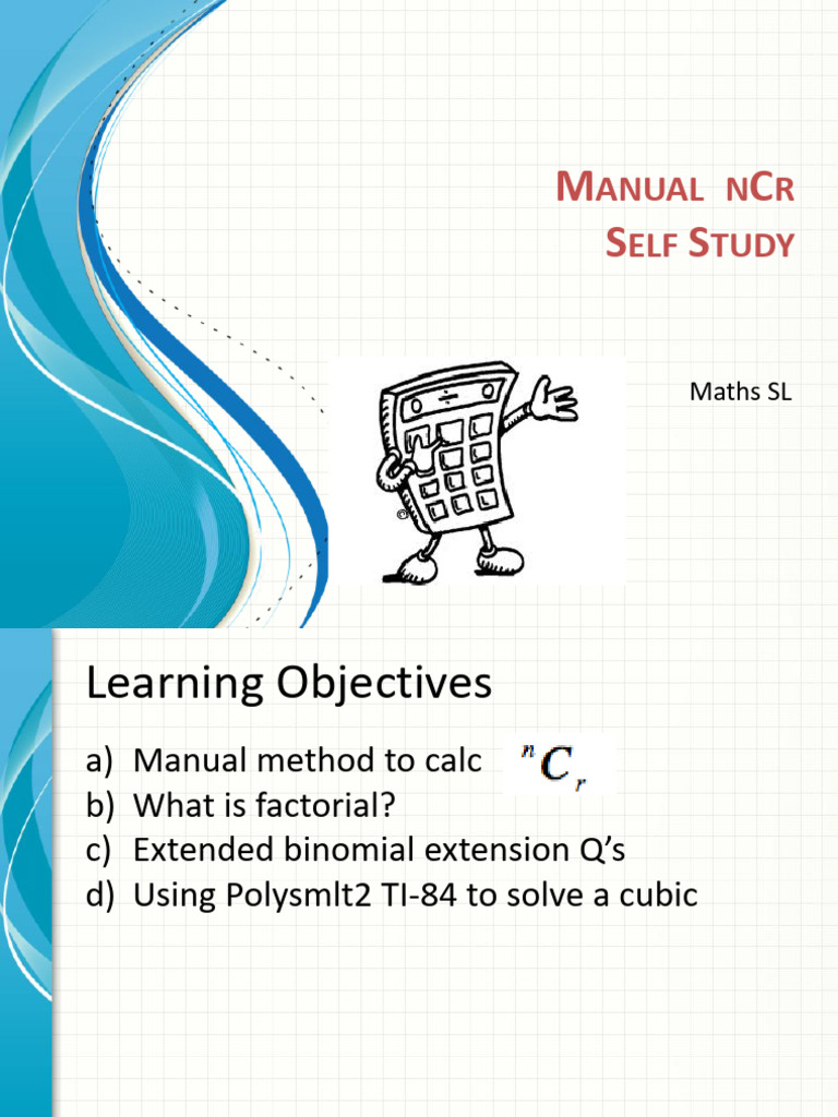 C06 AP & GP & Binomial - Manual Method NCR | PDF