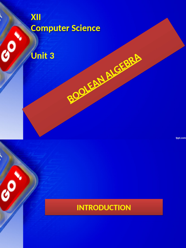 Chapter 3 Boolean Algebra | PDF | Logic Gate | Boolean Algebra