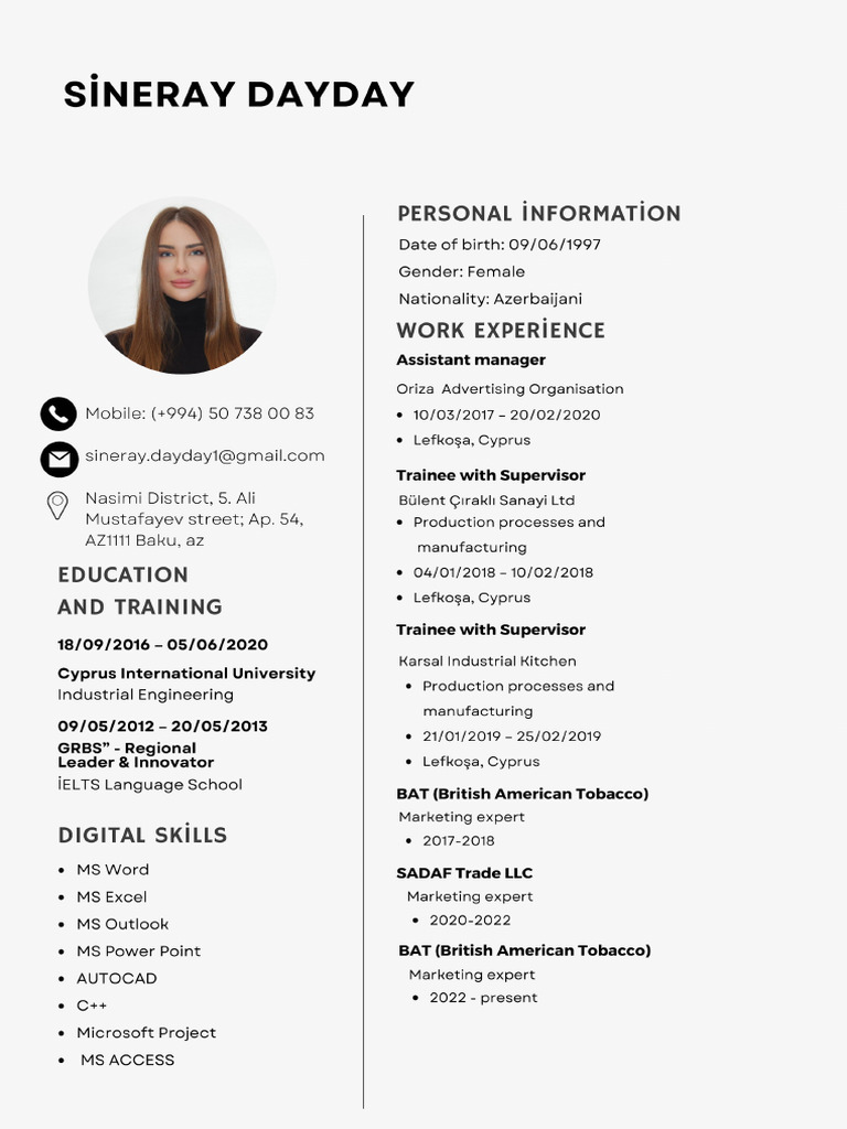 Sineray Dayday Cven | PDF