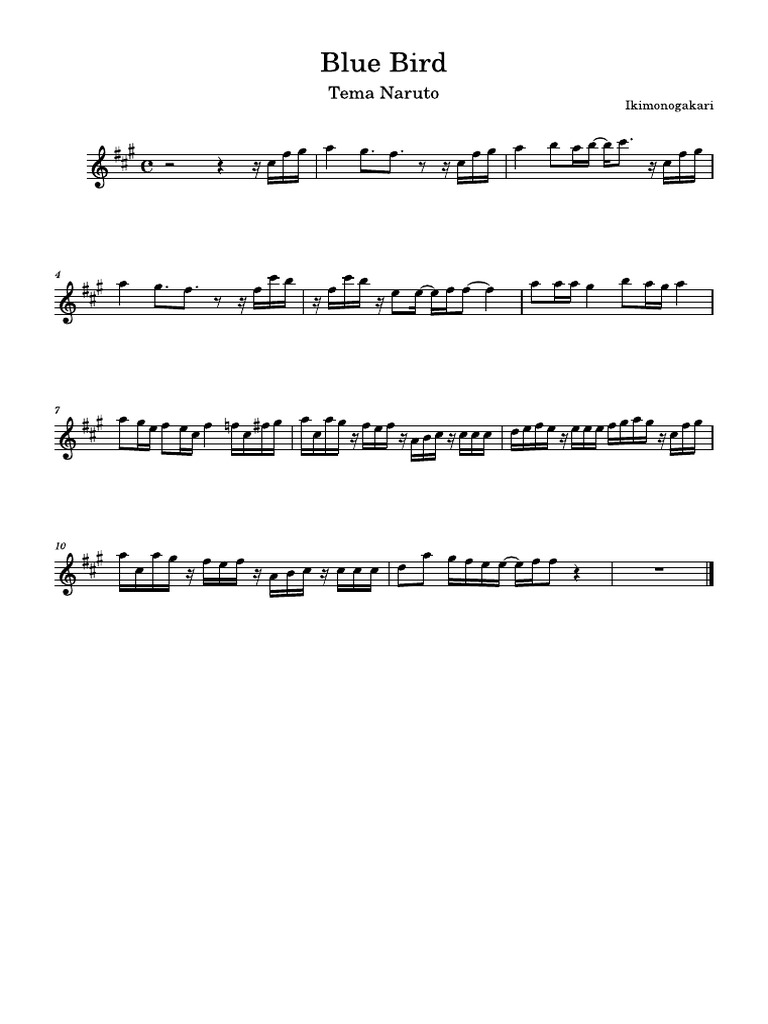 Blue Bird | PDF