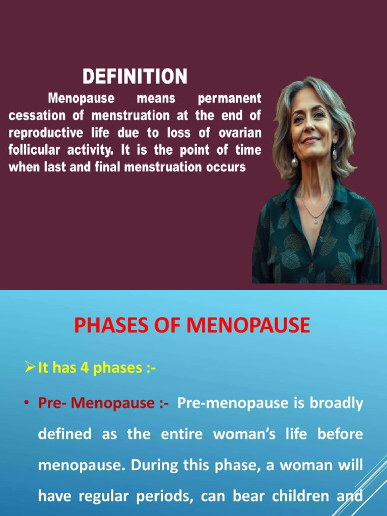 Menopause | PDF | Wellness