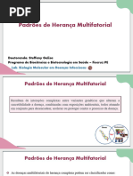 Aula - Herança Multifatorial | PDF | Alelo | Herdabilidade