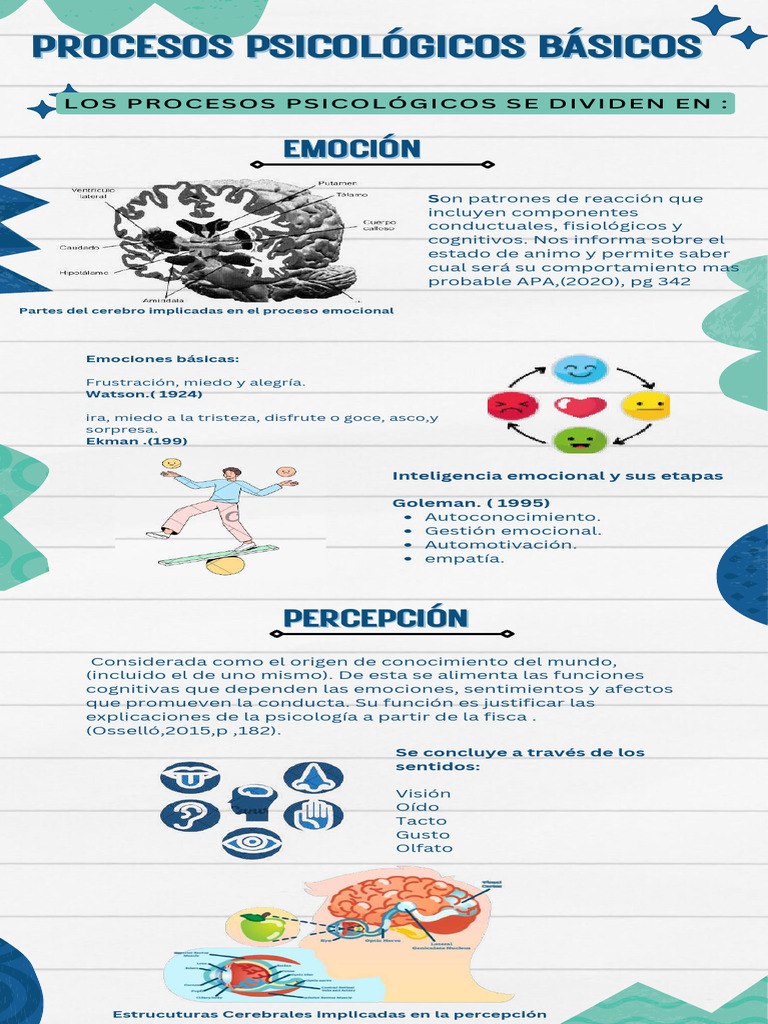 Procesos Psicologicos Basicos | PDF | Las emociones | Memoria