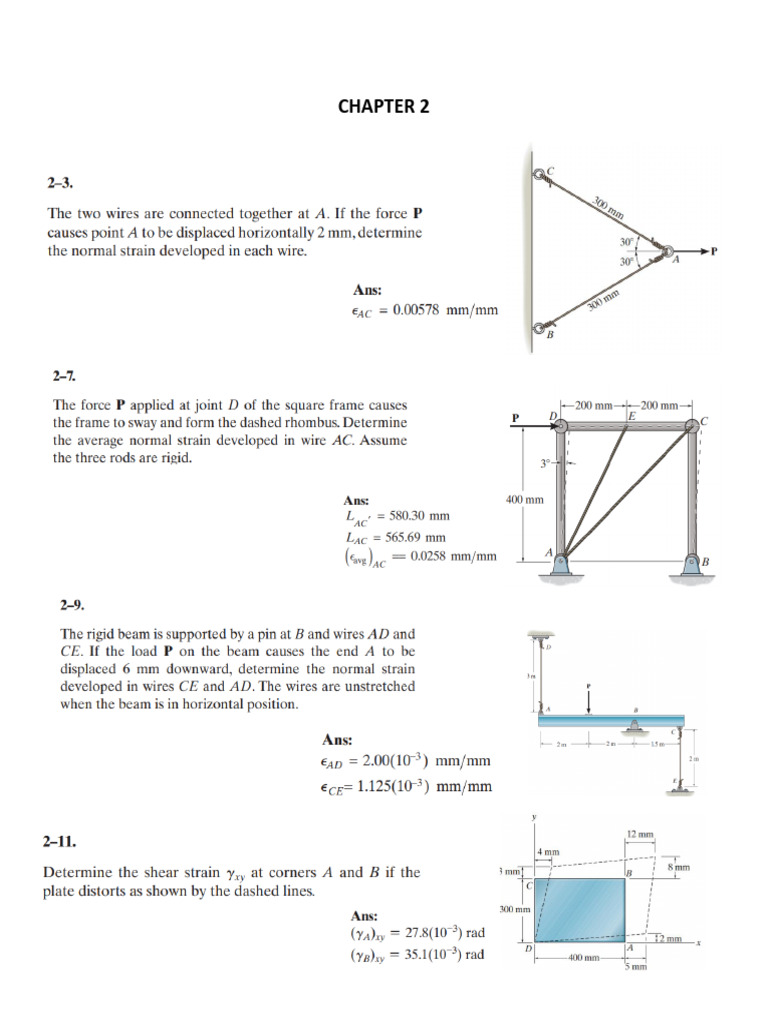 Practice Problems-Chapter 2 | PDF