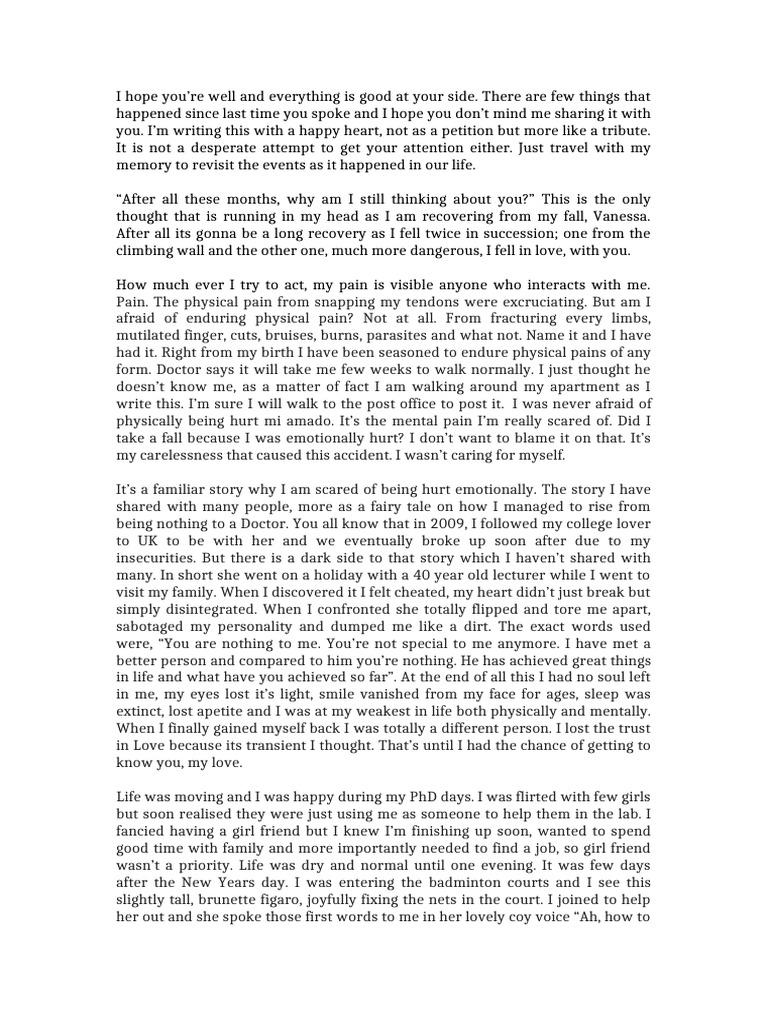 Monologue-writers-cut | PDF | Love