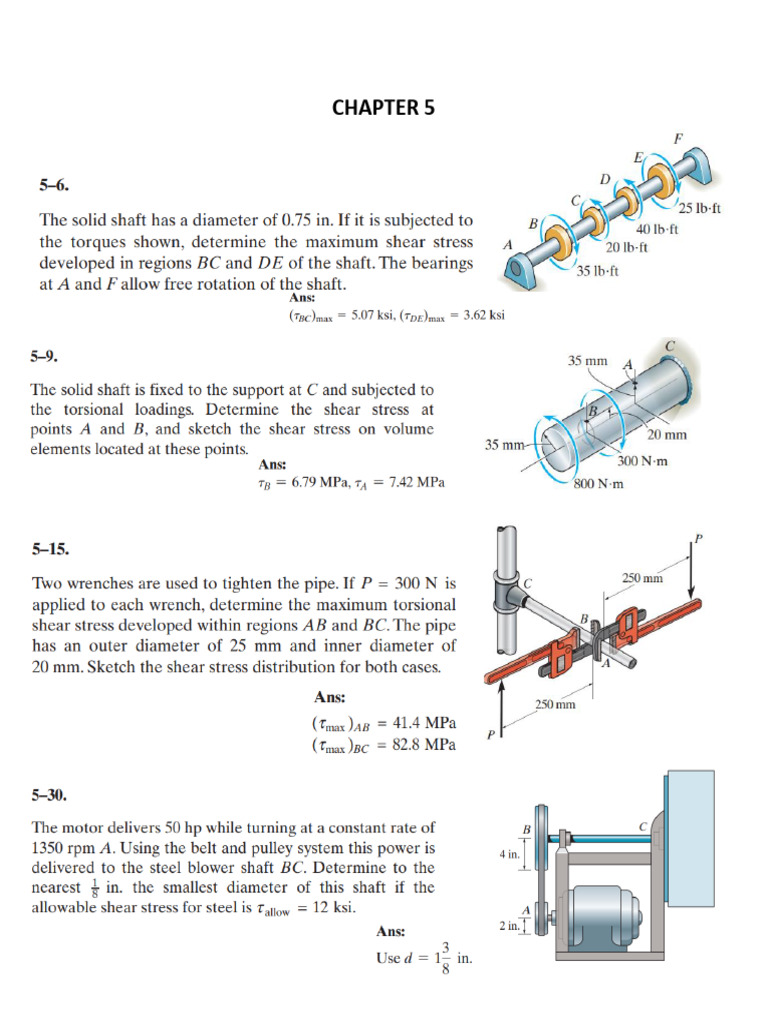 Practice Problems-Chapter 5 | PDF