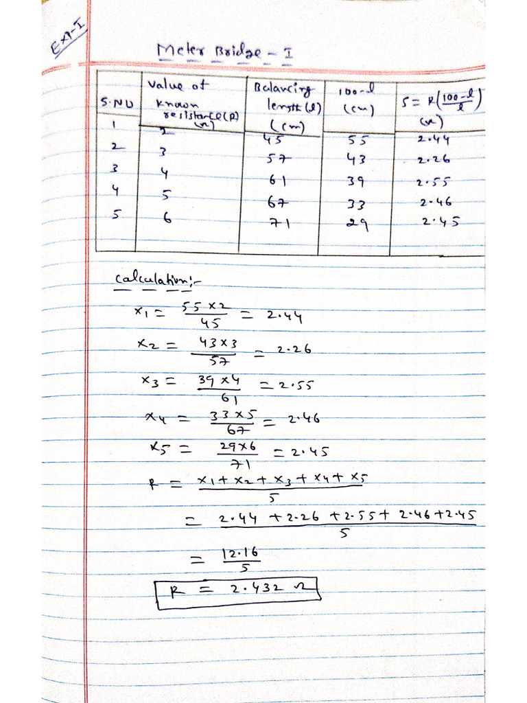 Physics Practical Values 11-09-2024 | PDF