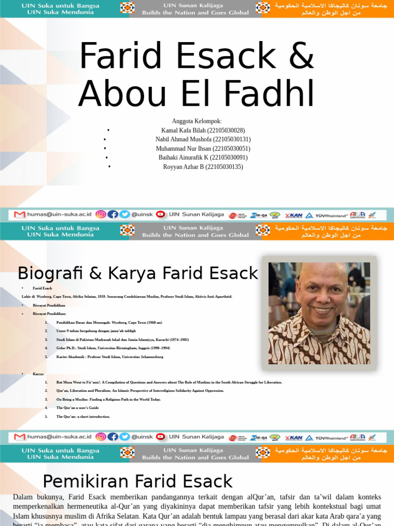 Farid Esack & Abou El Fadhl | PDF