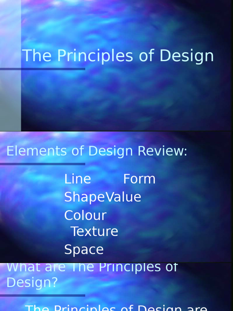 The Principles of Design - Proportion | PDF | Self-Improvement