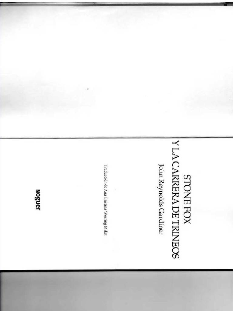 PDF Libro Stone Fox y La Carrera de Los Trineos - Compress | PDF