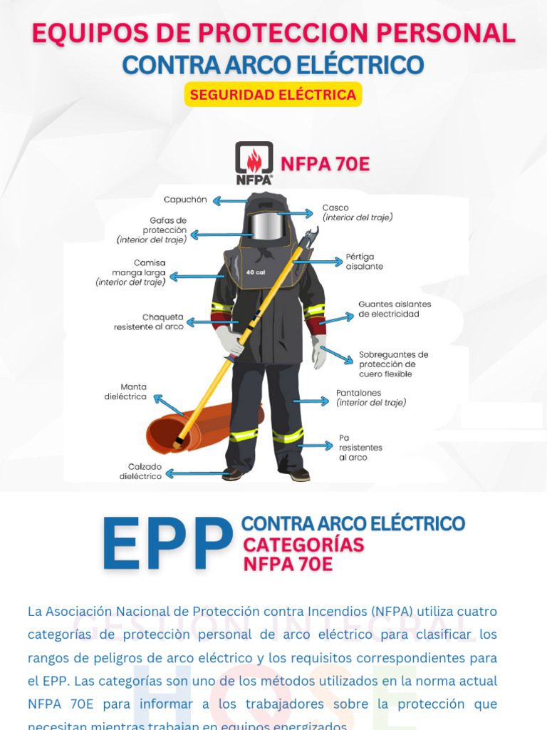 EPP de Seguridad Eléctrica | PDF