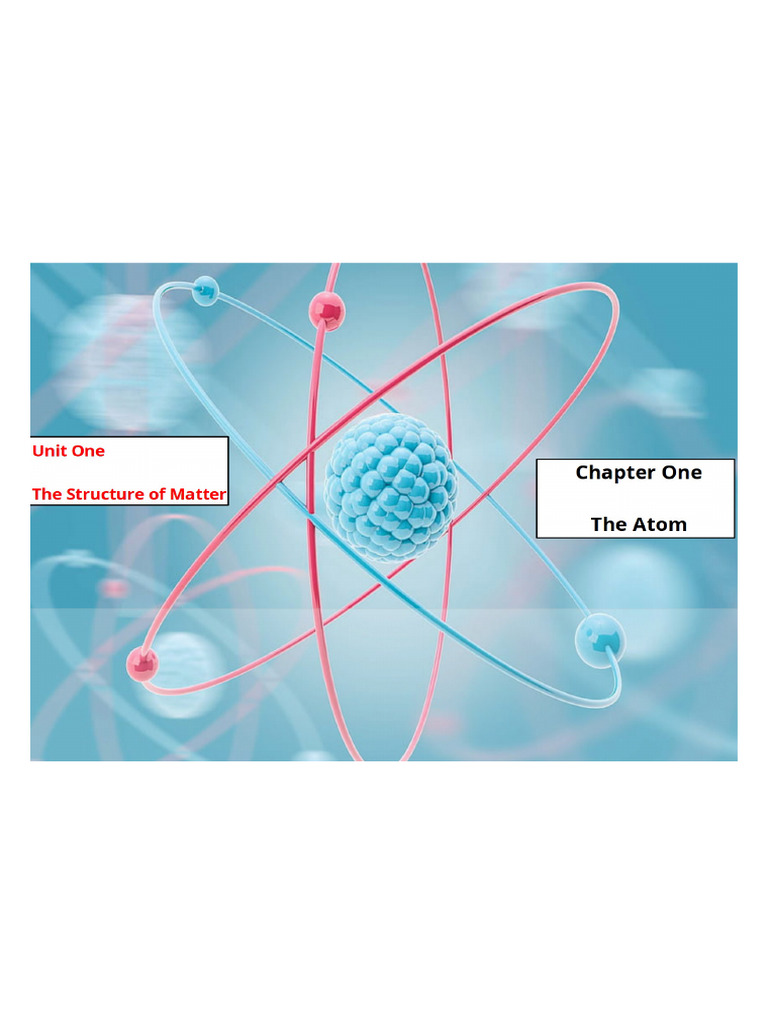 Chapter I - Atoms | PDF