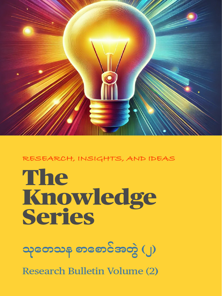 Knowledge Series Volume Two Myanmar - 20241003 | PDF