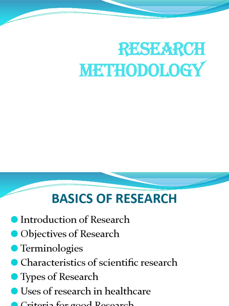RM Module1 | PDF | Scientific Method | Survey Methodology
