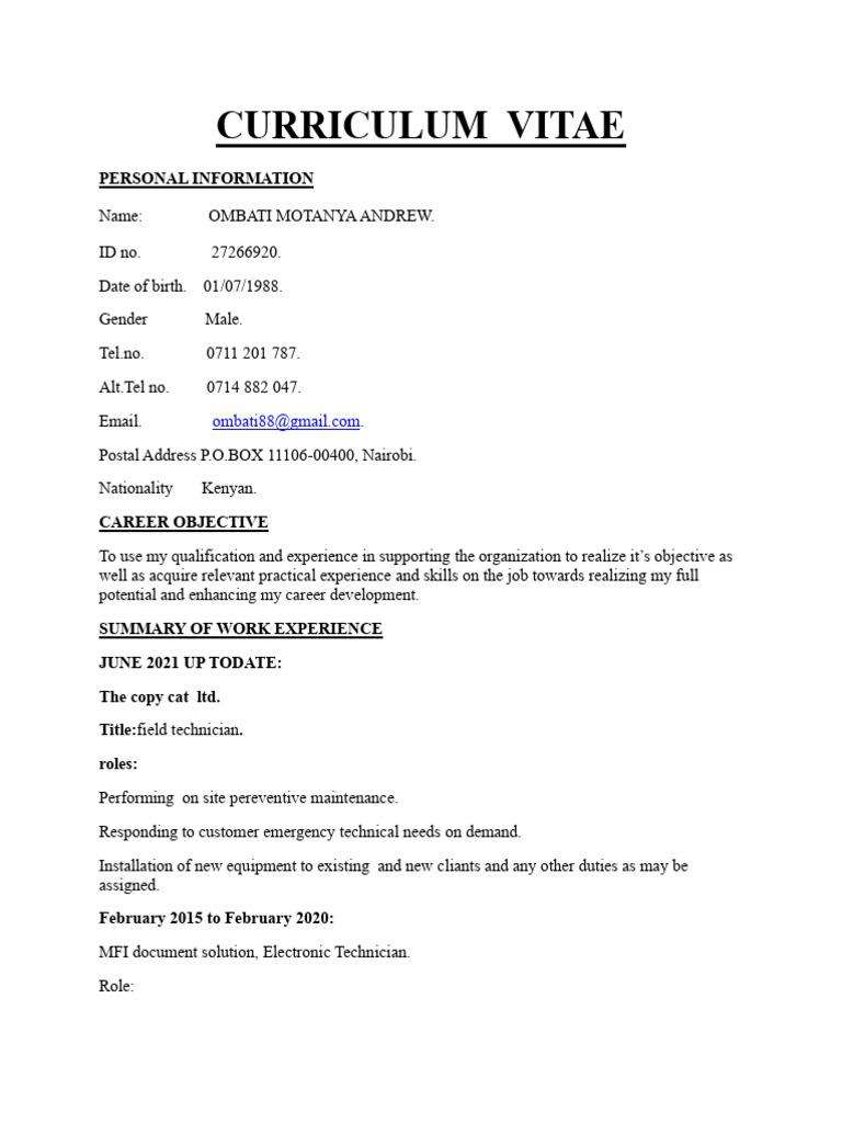 CV | PDF | Transformer | Electrical Wiring