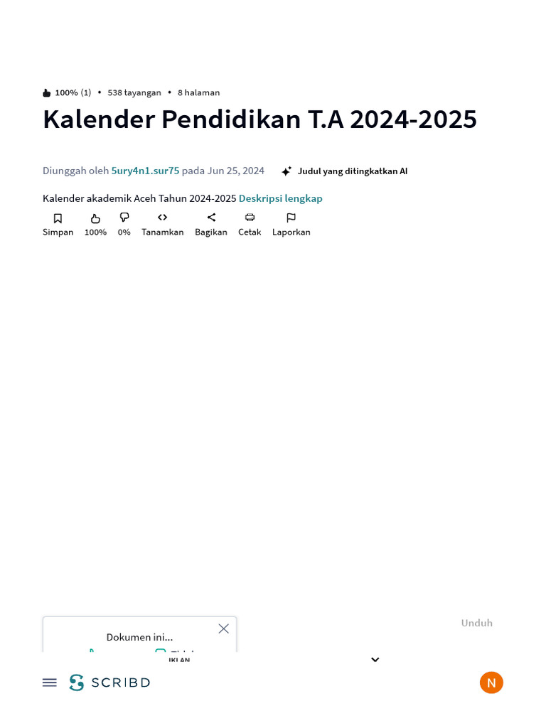 Kalender Pendidikan Aceh 2024 2025 Pdf Ilmu Sosial Kesehatan Holistik