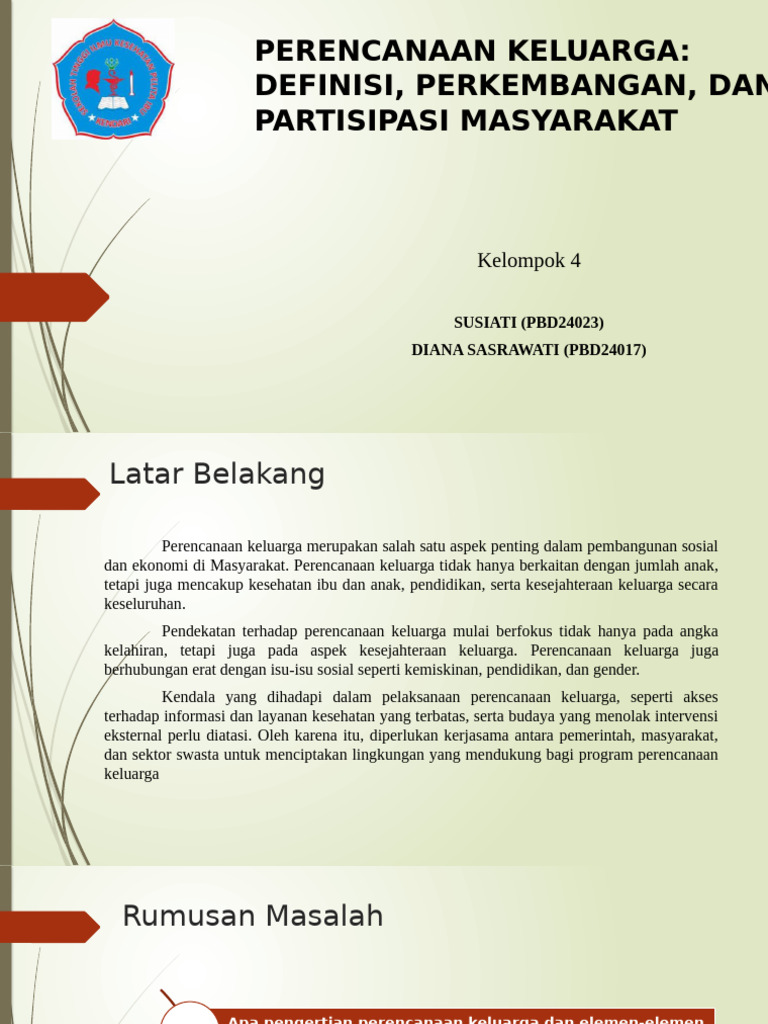 Makalah KB | PDF