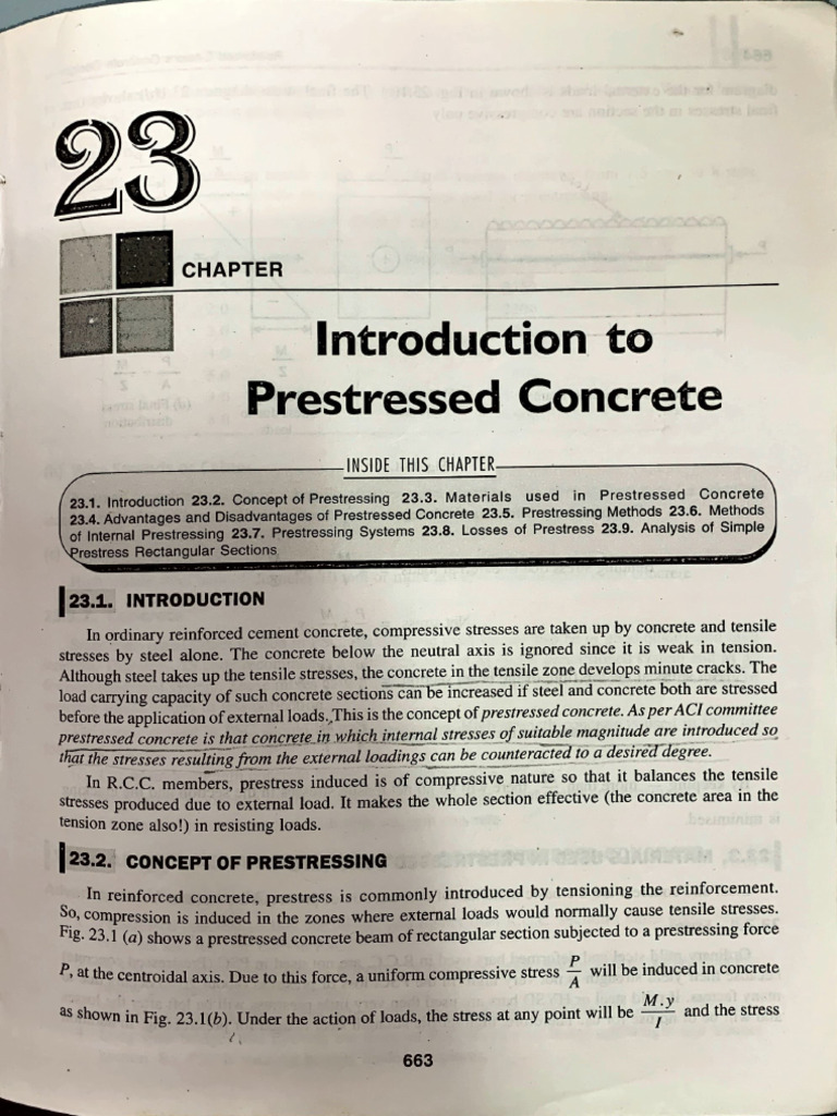 Prestressed Concrete | PDF