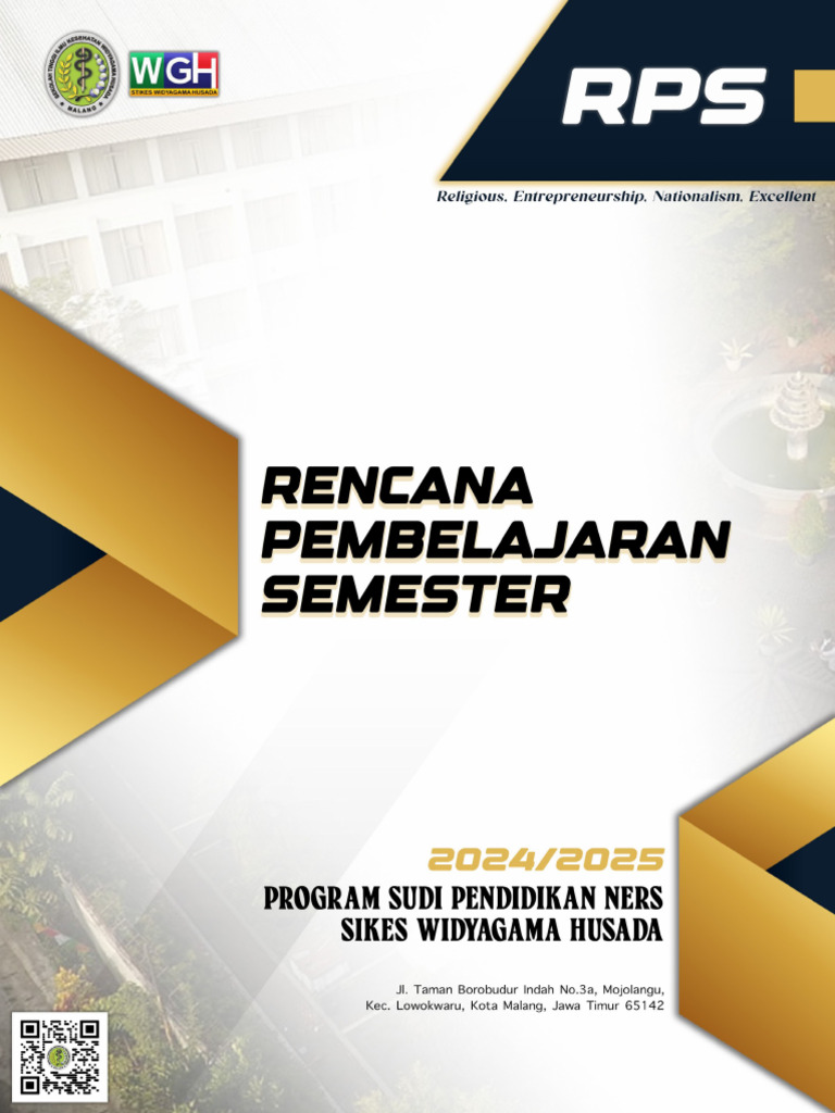 Template RPS - Prodi Pendidikan Ners Keperawtan Psikiatri 2024 2025 RPL | PDF | Pengembangan Diri
