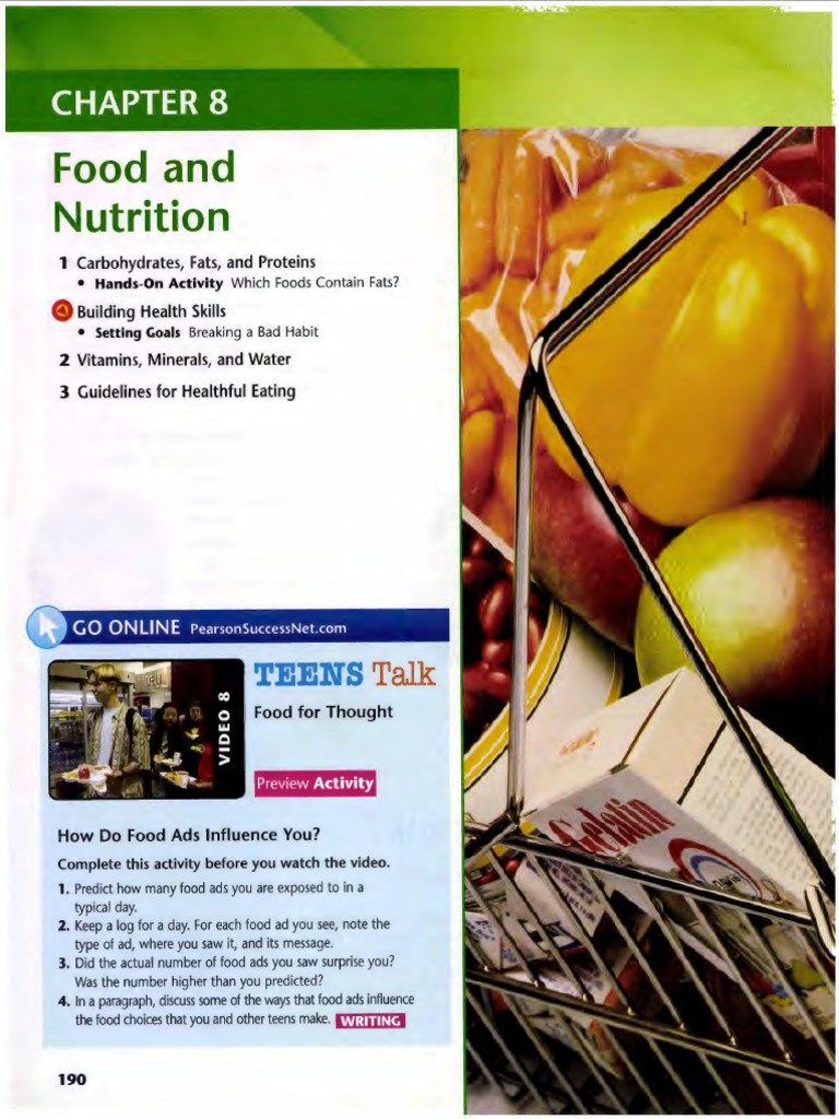 Prentice Hall Health 2014 Student Editio-190-217 | PDF | Saturated Fat ...