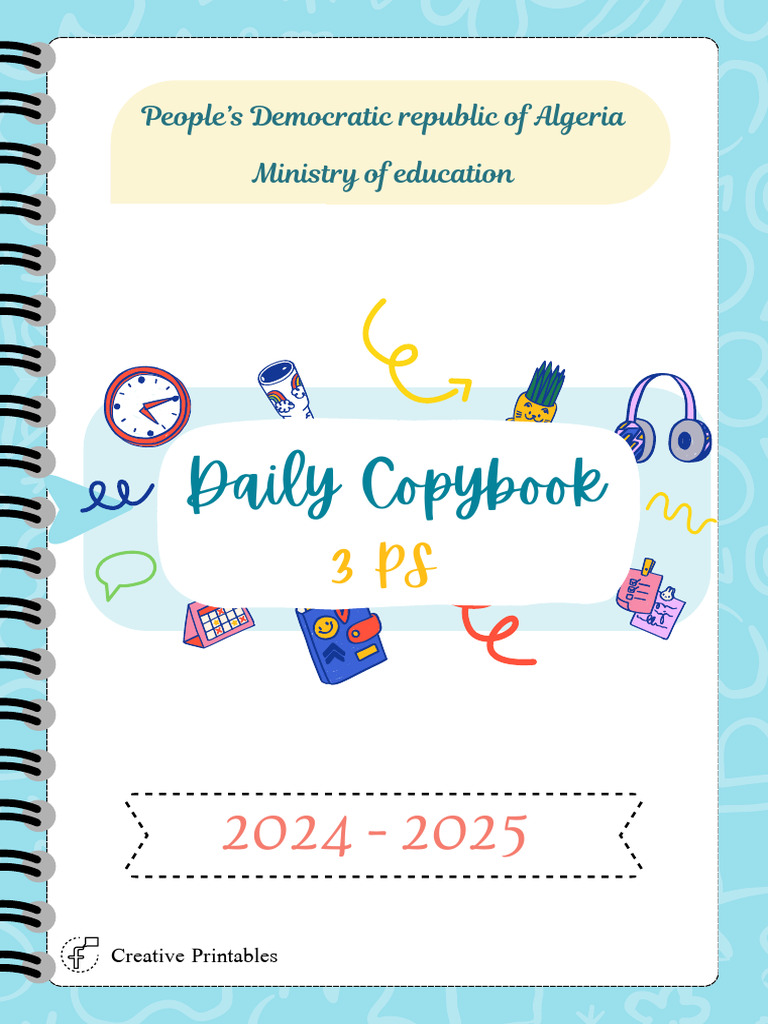 Primary Daily Copybook | PDF | Foreign Language Studies