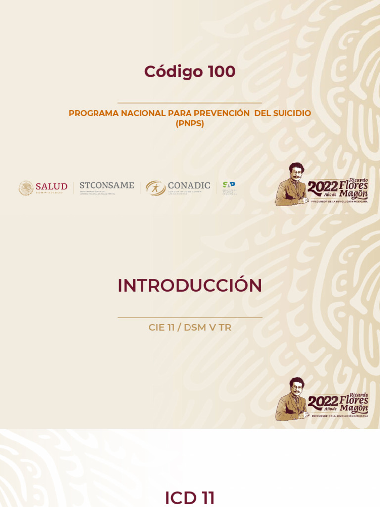 Codigo 100 Introduccion | PDF | Suicidio | Hospital