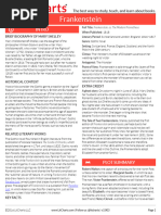 Frankenstein Unit Packet PDF | PDF | Frankenstein | Gothic Fiction
