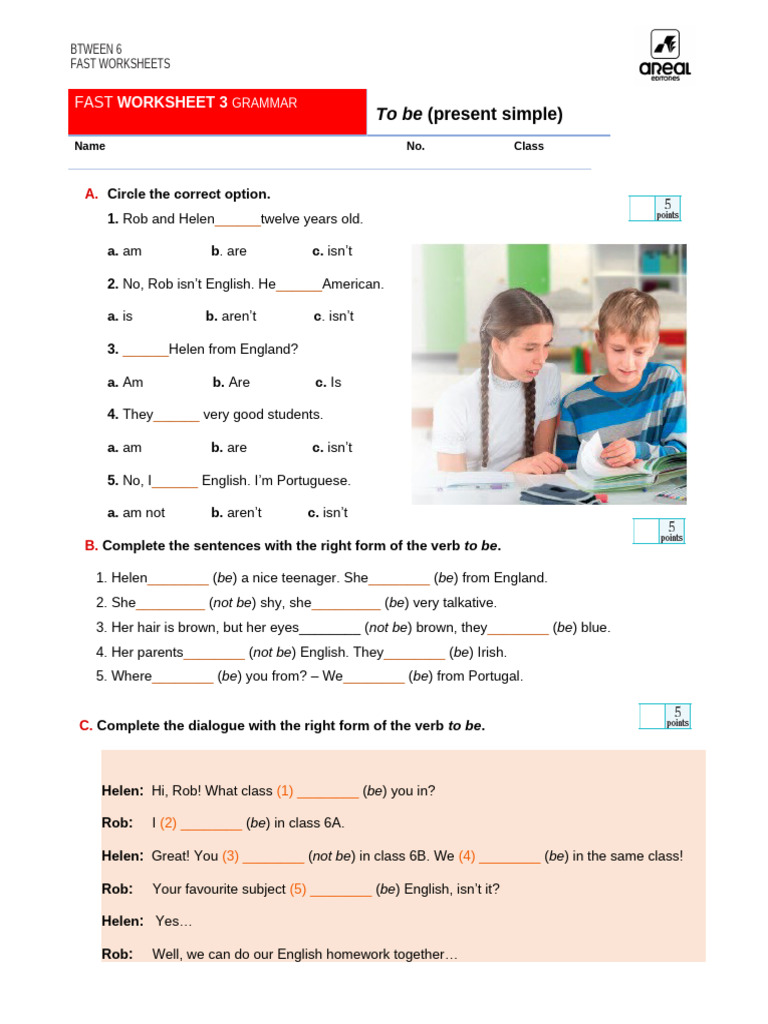 Aebtw6 Fast Worksheet3 | PDF