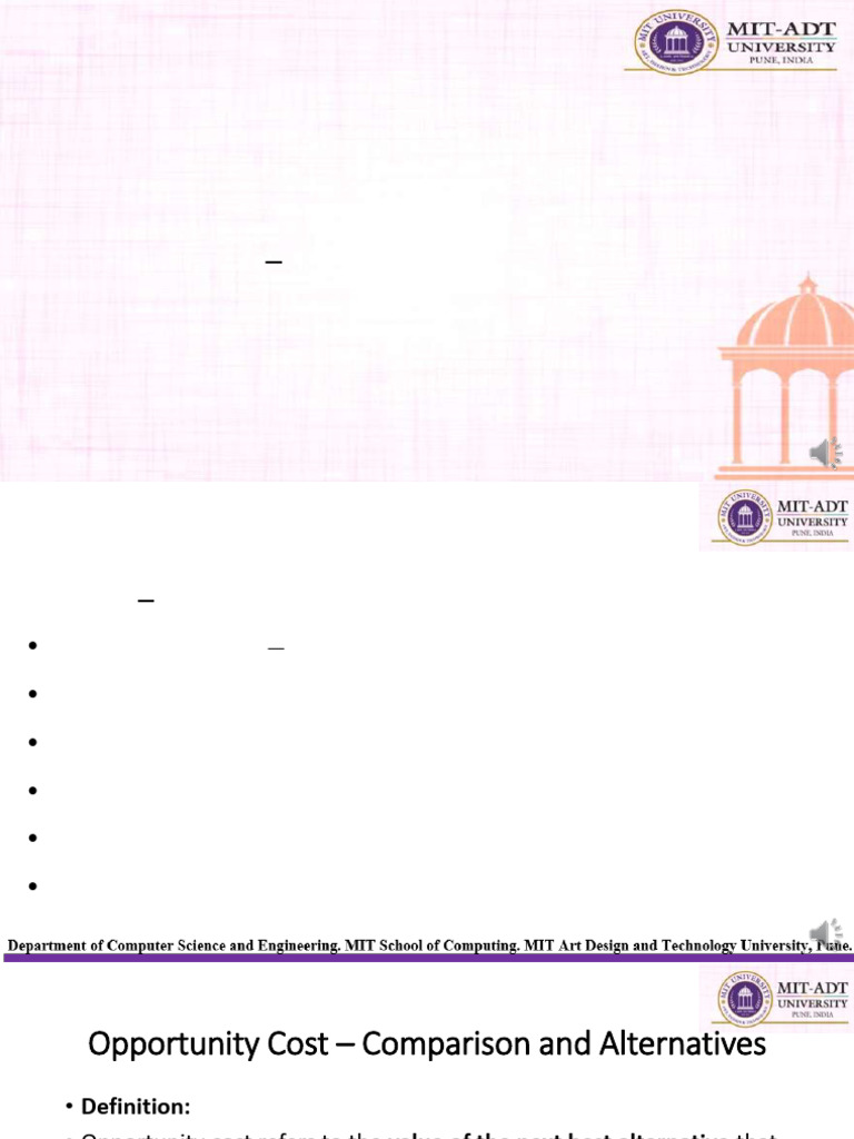 Unit 3 - Engineering Economics | PDF | Cost–Benefit Analysis | Sustainability