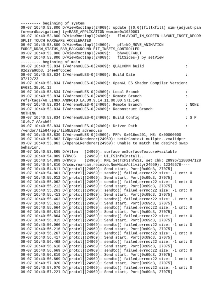 OpenGL Renderer Error Log | PDF | Software Development | System Software