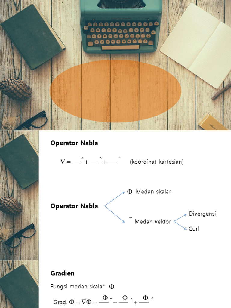 Analisis Vektor: Operator Nabla dan Medan | PDF