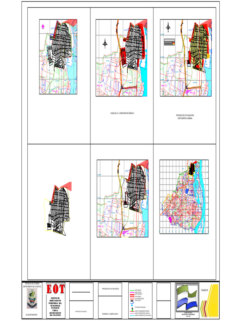 Mapa No. 1 - Proceso de La Actuali Cartogr.-Presentación1 | PDF