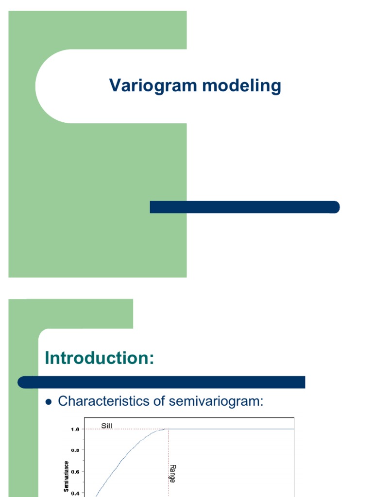 Variogram Modeling | PDF