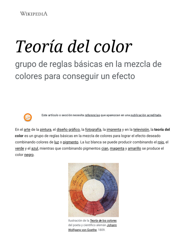 Teoría del Color y Modelos Cromáticos | PDF | Color | Amarillo