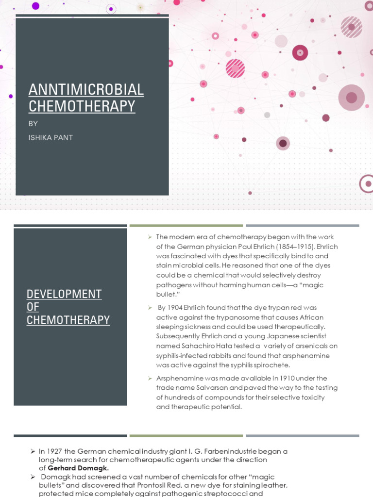 Antimicrobial Chemotherapy | PDF | Penicillin | Microbiology