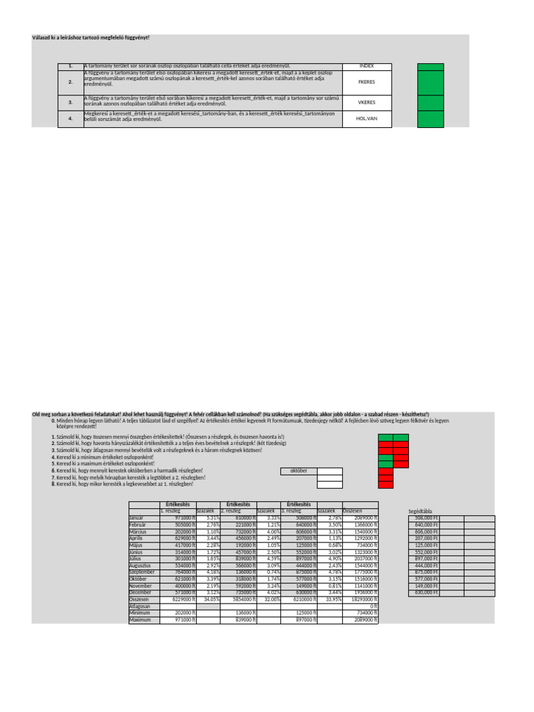 19 Matrix Fuggvenyek 1 | PDF
