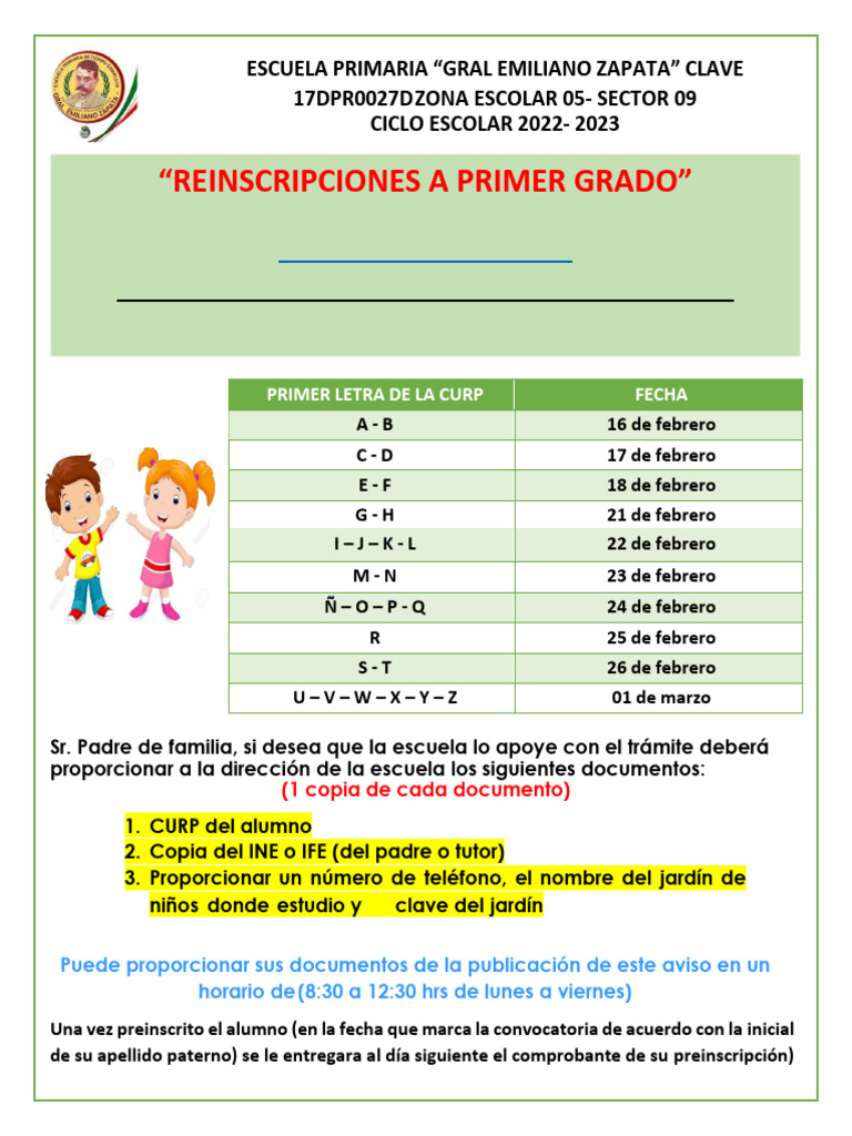 Escuela Primaria | PDF