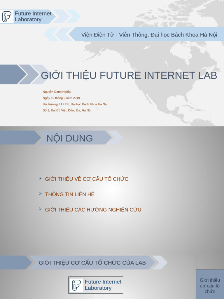 Giới Thiệu Future Internet Lab: Future Internet Laboratory Viện Điện Tử ...