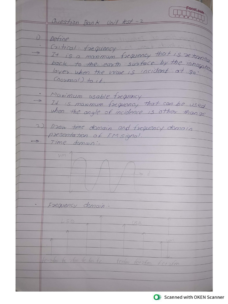 Pec Question Bank Unit Test 2 | PDF