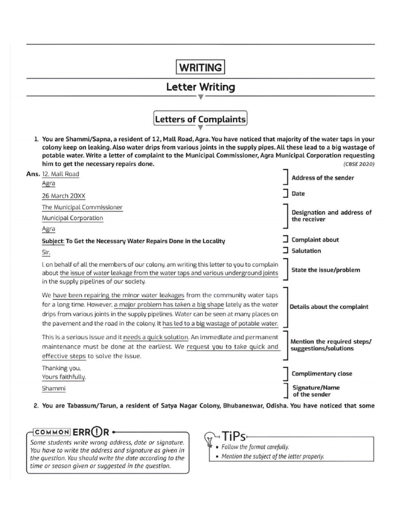 Letters Format | PDF