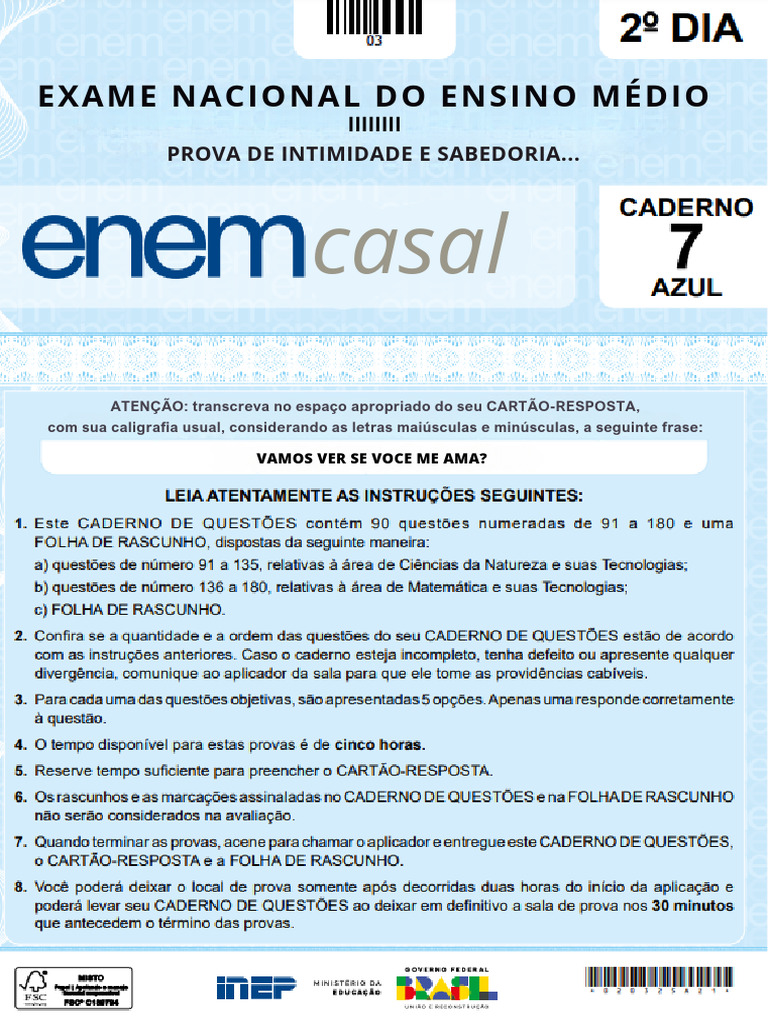 Cópia de Enem Digital Editavel | PDF